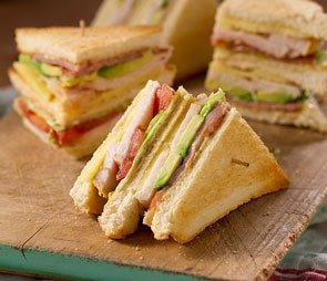 Ham Cheese And Coleslaw Airplane Sandwich